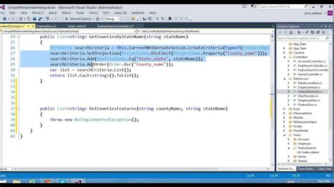 Asp Net Mvc 5 Nhibernate Jquery Example Part Viii Youtube