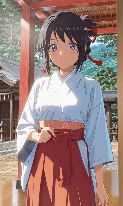 Mitsuha By Kamina1108 On Deviantart