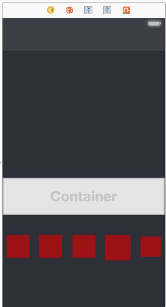 Ios Evenly Space Multiple Views Within A Container View Stack Overflow