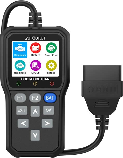 Amazon Com AUTOUTLET OBD2 Scanner Car Code Reader With Cloud Printing Diagnostic Tool Code