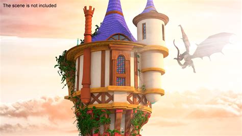 3d Tangled Rapunzel Tower Turbosquid 2145552