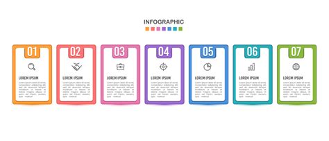 7 Element With Icons Infographic Design Template Vector Illustration 27419440 Vector Art At