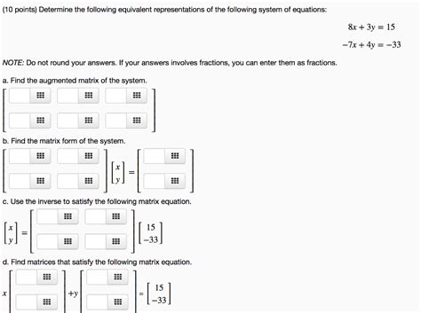 solved 10 points determine the following equivalent