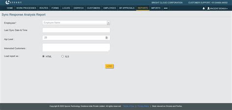 Generate A Sync Response Analysis Report