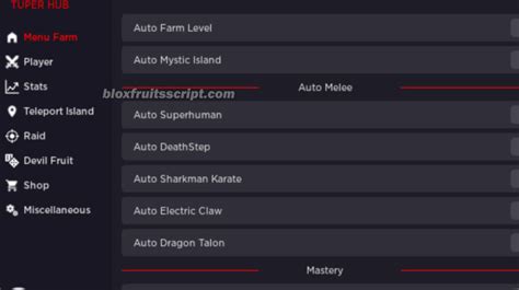 Blox Fruits Script Tuper Hub Freeze Trade Auto Accept Trade More Blox Fruits Script
