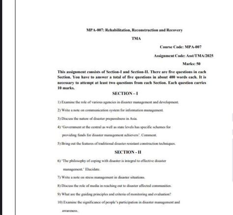 Mpa 7 Ignou Solved Assignments 2024 25 English Pdf Download Ignou Galaxy