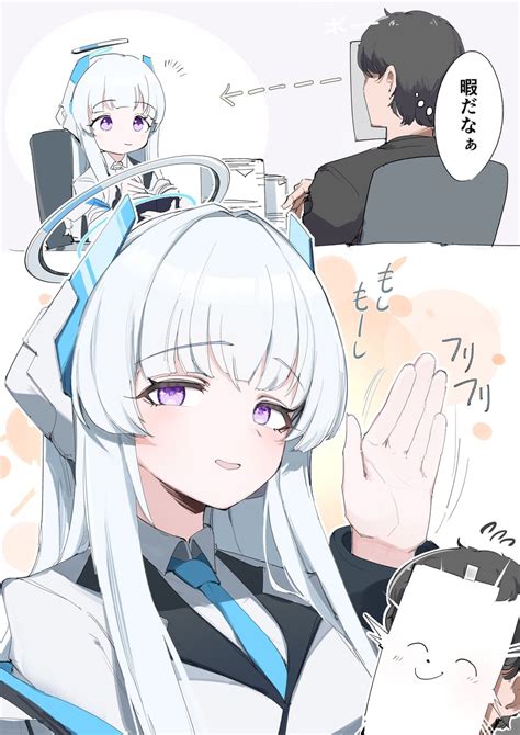 Sensei Doodle Sensei And Noa Blue Archive Drawn By Maton 3110 Danbooru