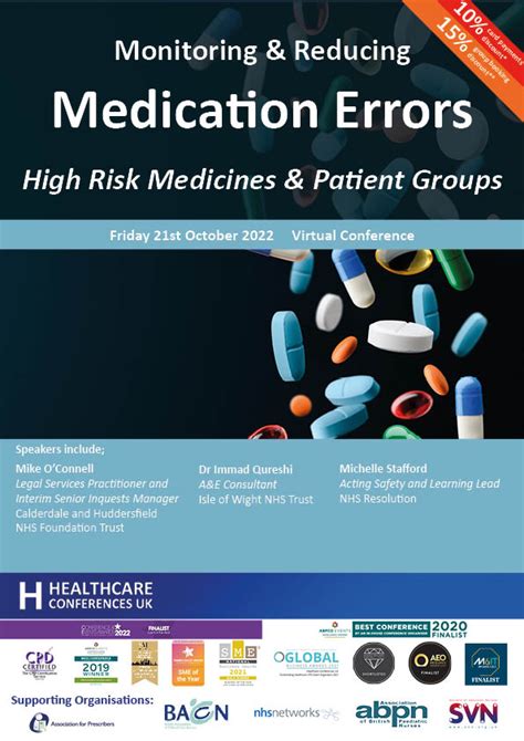 Monitoring And Reducing Medication Errors High Risk Medicines And Patient