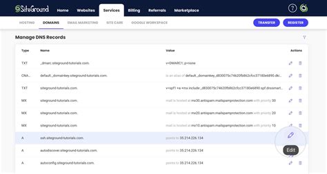 How To Manage Your Dns Records In Siteground Siteground Kb