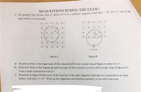 Solved NO QUESTIONS DURING THE EXAM Points The Chegg