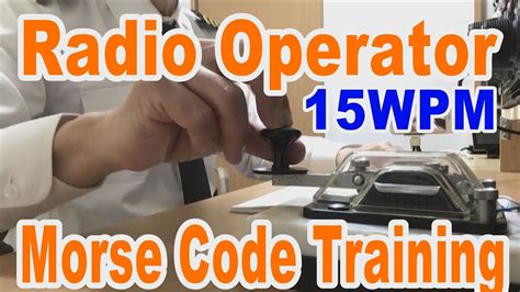 【radio officer morse practice】this is a morse code practice video
