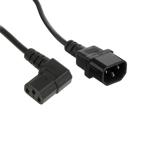 Каталог Кабели и переходники Кабели питания C14 C13 угловой