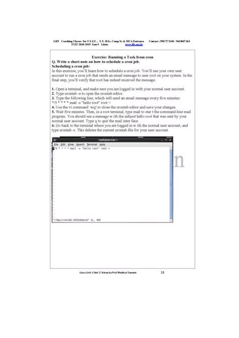 Liit Tyit Sem 5 Linux Unit 1 2018 Most Important Questions With Answers Pdf