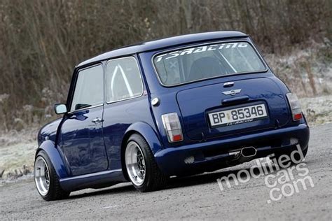Classic Mini Cooper In City Car Style