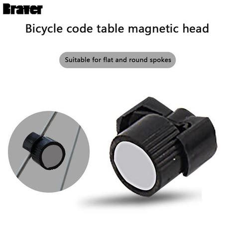 범용 휠 자석 속도계 스포크 자석 자전거 컴퓨터 작동 주행 거리계 사이클링 부품 자전거