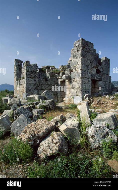 Ruins Of A 5th Century Ad Byzantine Church One Of Anatolias Oldest