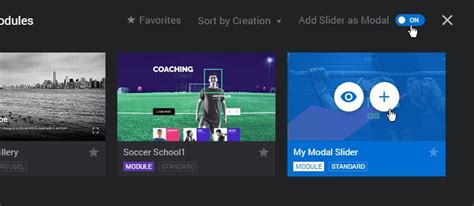 Lightbox Modal Slider Revolution