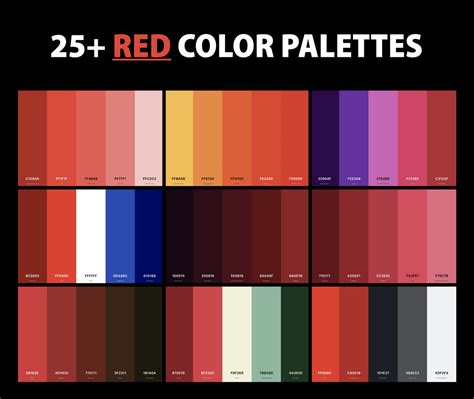 Pretty Red Color Schemes Colours That Go With Red The Best Red