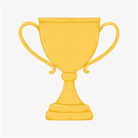 Gold Trophy Award Drawing Design Premium Photo Rawpixel