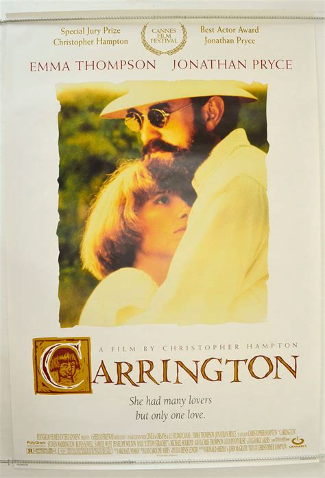 “carrington” Original One Sheet Poster Film Poster Movie Poster