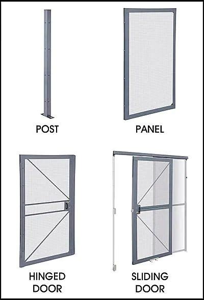 Wire Security Rooms Wire Mesh Security Rooms In Stock Uline Security Room Wire Mesh Room