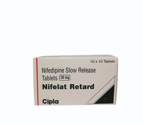 Nifedipine Tablets At Best Price In India