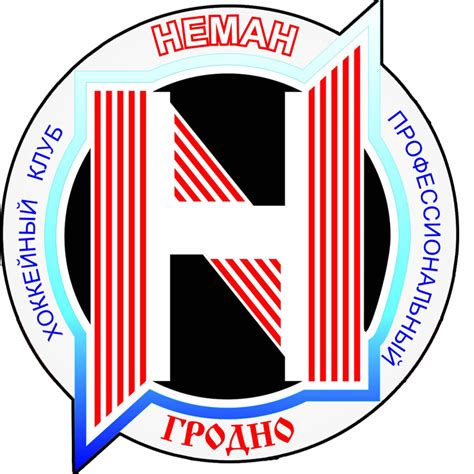 Neman Grodno Logo Primary Logo Russian Major League Vysshaya Hokkeinaya Liga V Russia
