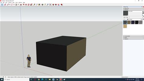 Whenever I Select A Material It Just Stays Default SketchUp