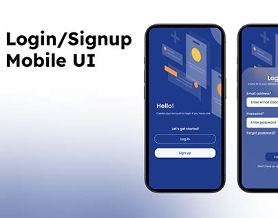 Login Mobile App Design Projects Photos Videos Logos Illustrations And Branding Behance