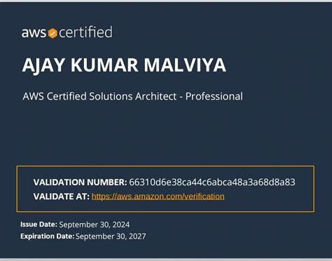 Aws Solutionarchitechprofessional Onestepahead Ajay Kumar Malviya 10 Comments