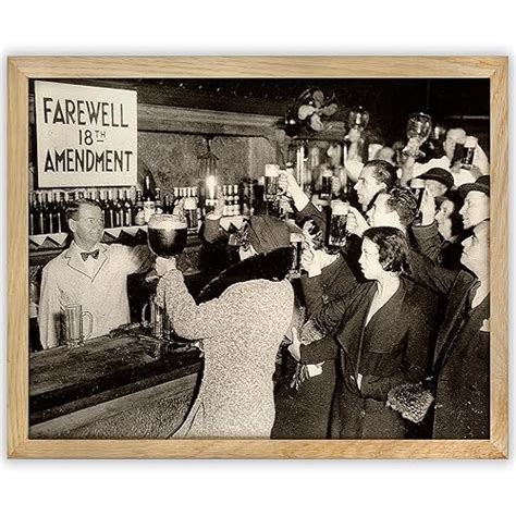 End Of Prohibition Celebration 11x14 Framed Poster