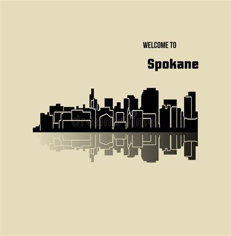 Spokane Washington Stock Vector Illustration Of Artwork 298081350