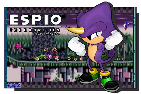Honorable Chaotix Detective Espio The Chameleon By Fiercethebandit On
