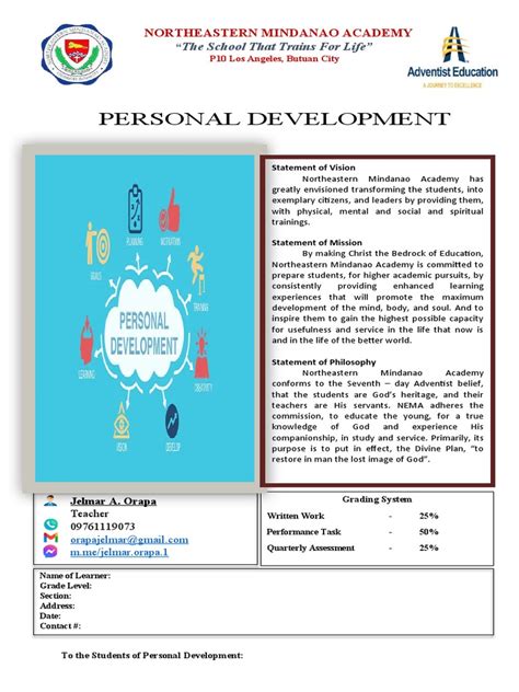 Q1 Perdev Lesson Pdf Developmental Psychology Adolescence