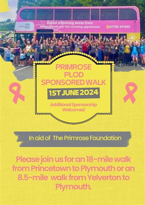The Primrose Plod 2024 — The Primrose Foundation