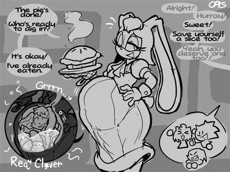 Rule 34 After Vore Amy Rose Anthro Belly Big Belly Clothing Dialogue