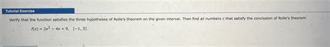 Answered Tutorial Exercise Verify That The Function Satisfies The Kunduz