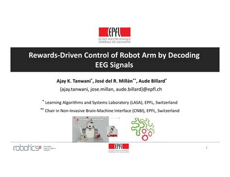 pdf rewards driven control of robot arm by decoding eeg …ajaytanwani