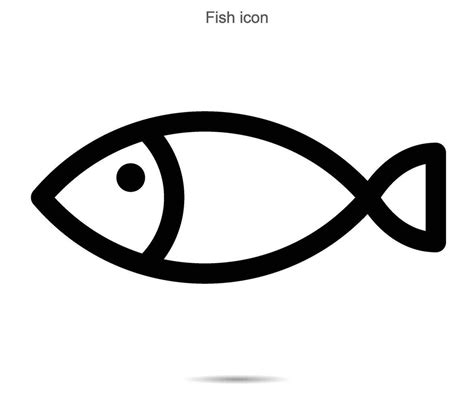 Fish Icon Vector Illustration 26287975 Vector Art At Vecteezy