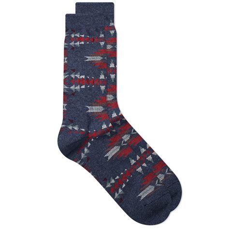anonymous ism native crew sock navy melange end us