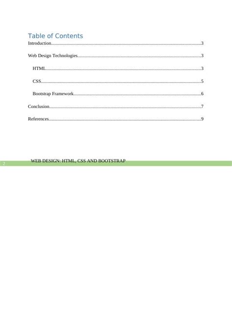 Web Design Html Css And Bootstrap Report 2022