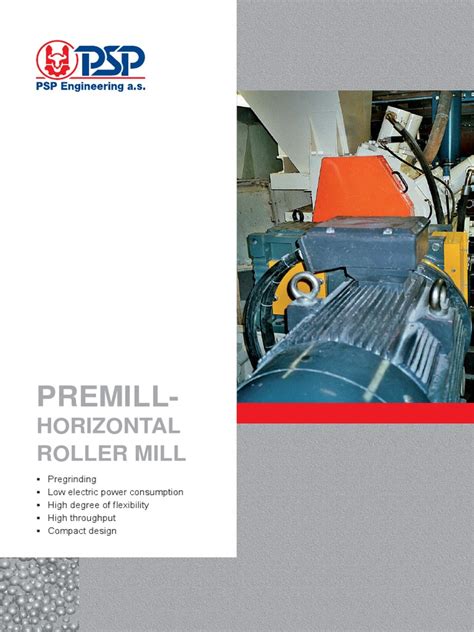 Premill Horizontal Roller Mill En Pdf Mill Grinding Cement