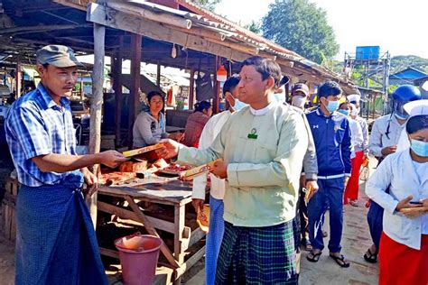 ပွင့်ဖြူမြို့နယ်၌ ကွမ်းစားခြင်း၊ ဆေးလိပ်သောက်ခြင်းအလေ့အထ လျော့ချနိုင်ရေး အသိပညာပေး လက်ကမ်းစာစောင
