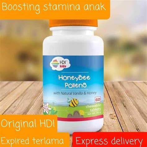 Jual Kualitas Terbaik Honey Bee Pollen 60 Tablet 2024 Original Multivitamin Shopee Indonesia