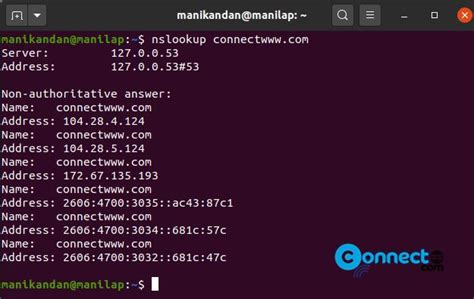 Find Ip Address Of A Domain In Terminal