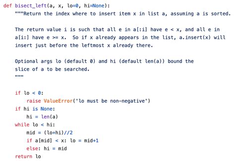 二分搜尋法（binary Search）完整教學（六）從 Source Code 中學習 Aiworks