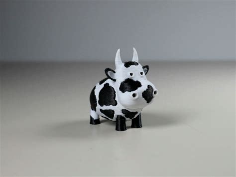 Tiny Cow By 3dprintbunny Makerworld Download Free 3d Models
