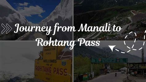 Journey From Manali To Rohtang Pass