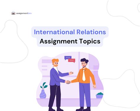 International Relations Assignment Topics Assignmentbro