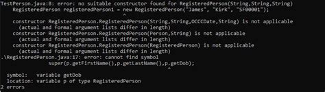 Solved Advance Java I Keep Getting This Error Here Are My Chegg